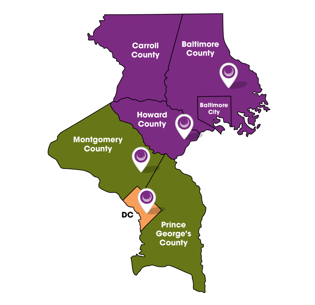 MD_overview_map - Family & Nursing Care